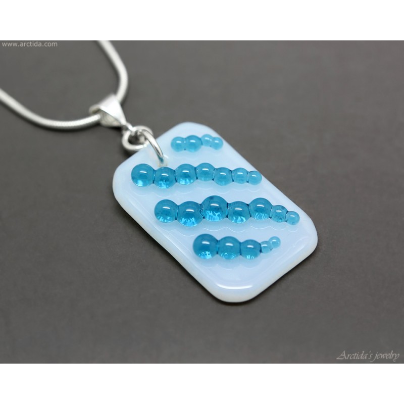 Coliform bacteria necklace for women Microbiology Science jewelry
