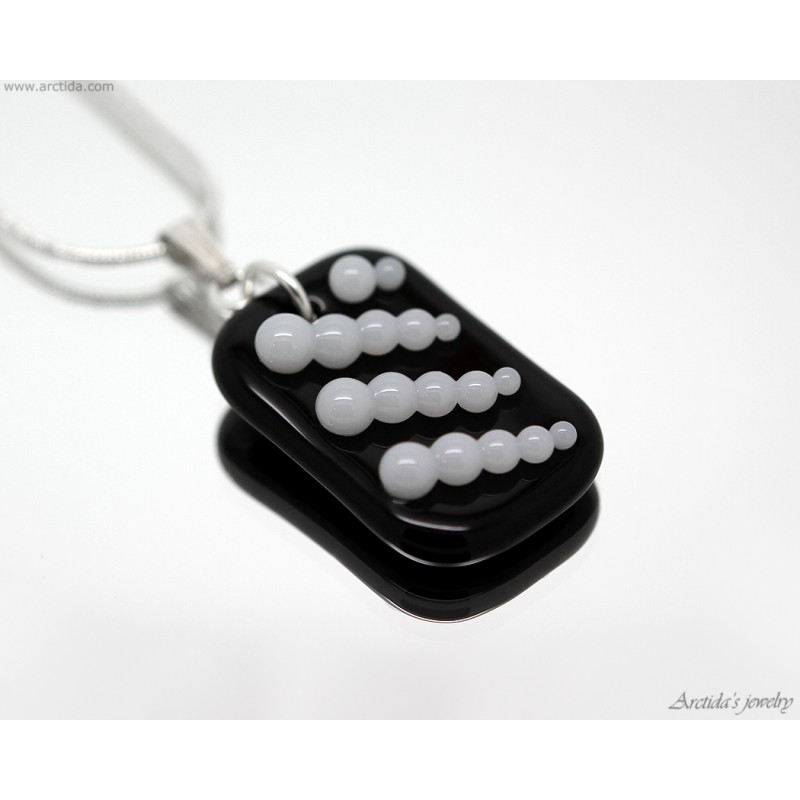 Legionella bacteria necklace for women Science Microbiology jewelry